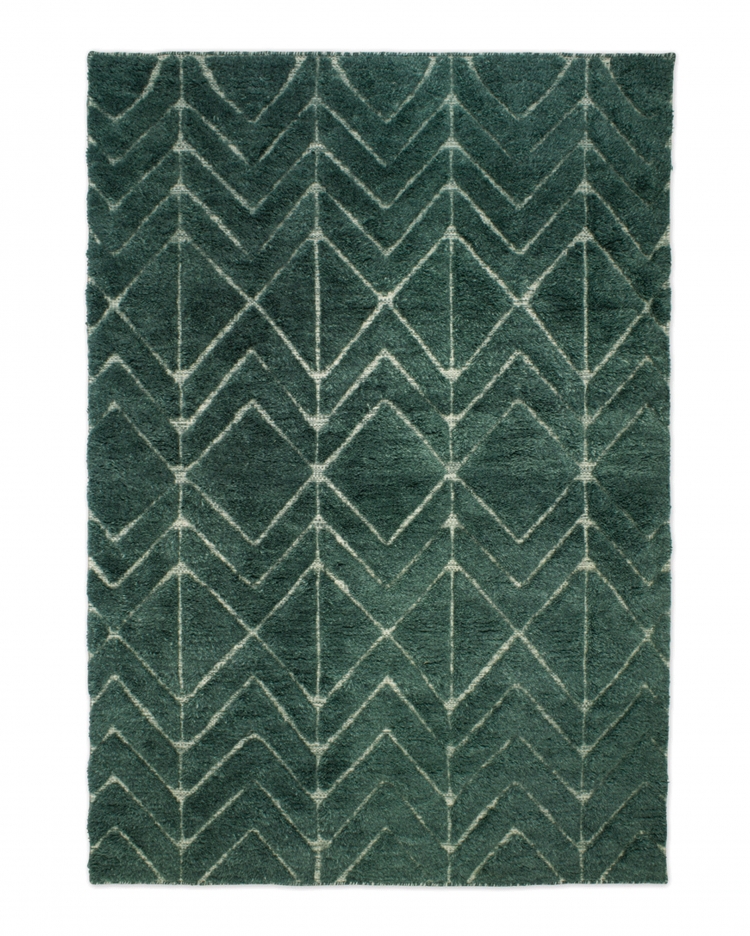 Soho matta grön 170x230