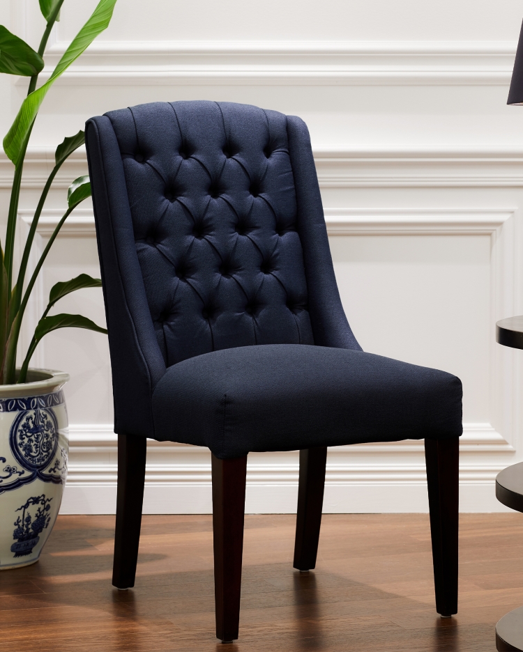 Newport Venice matstol indigo